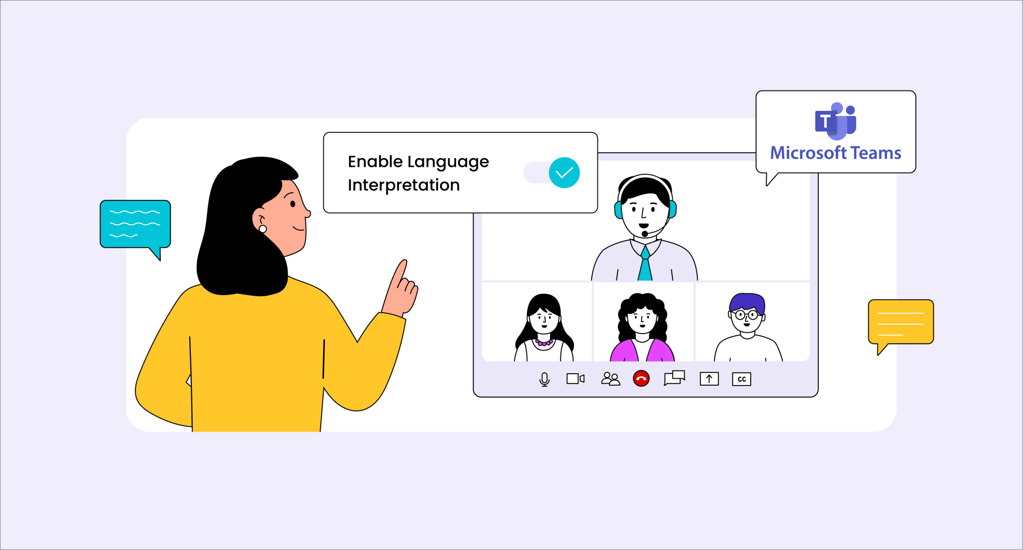 How to Enable Language Interpretation in Microsoft Teams